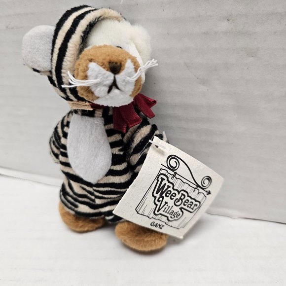 GANZ | Toys | Vintage 999 Wee Bear Village Saber H3139 Ganz Tiger Plush ...